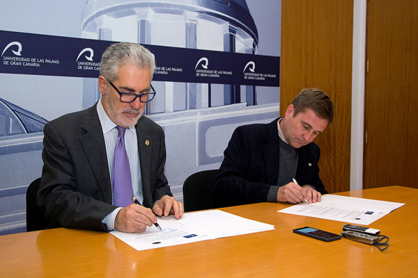 La ULPGC y la Asociación de Criadores de Cochino Negro de Canarias firman un convenio de ...