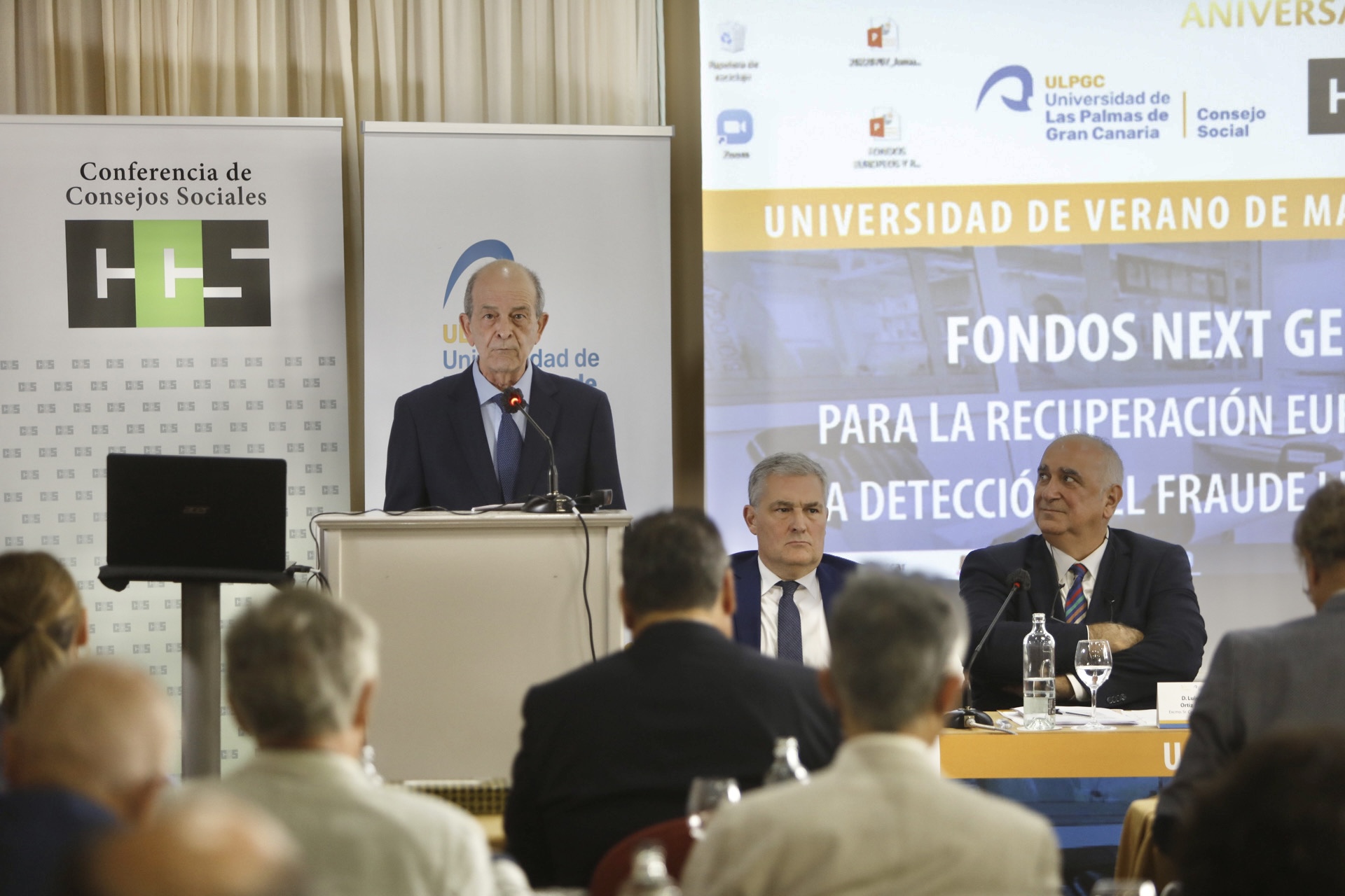 El Rector Lluís Serra participa en las jornadas "Fondos Next Generation ...