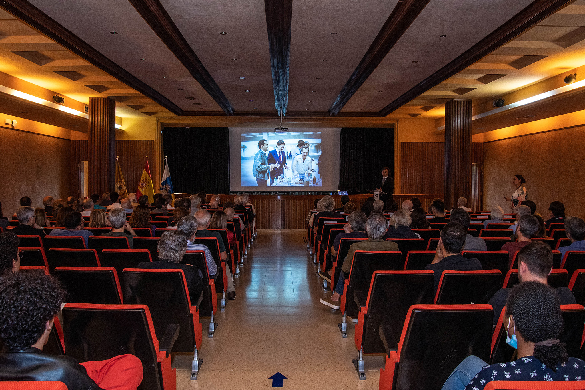 Acto de homenaje al Catedrático Agustín Juárez Rodríguez, en la Escuela ...