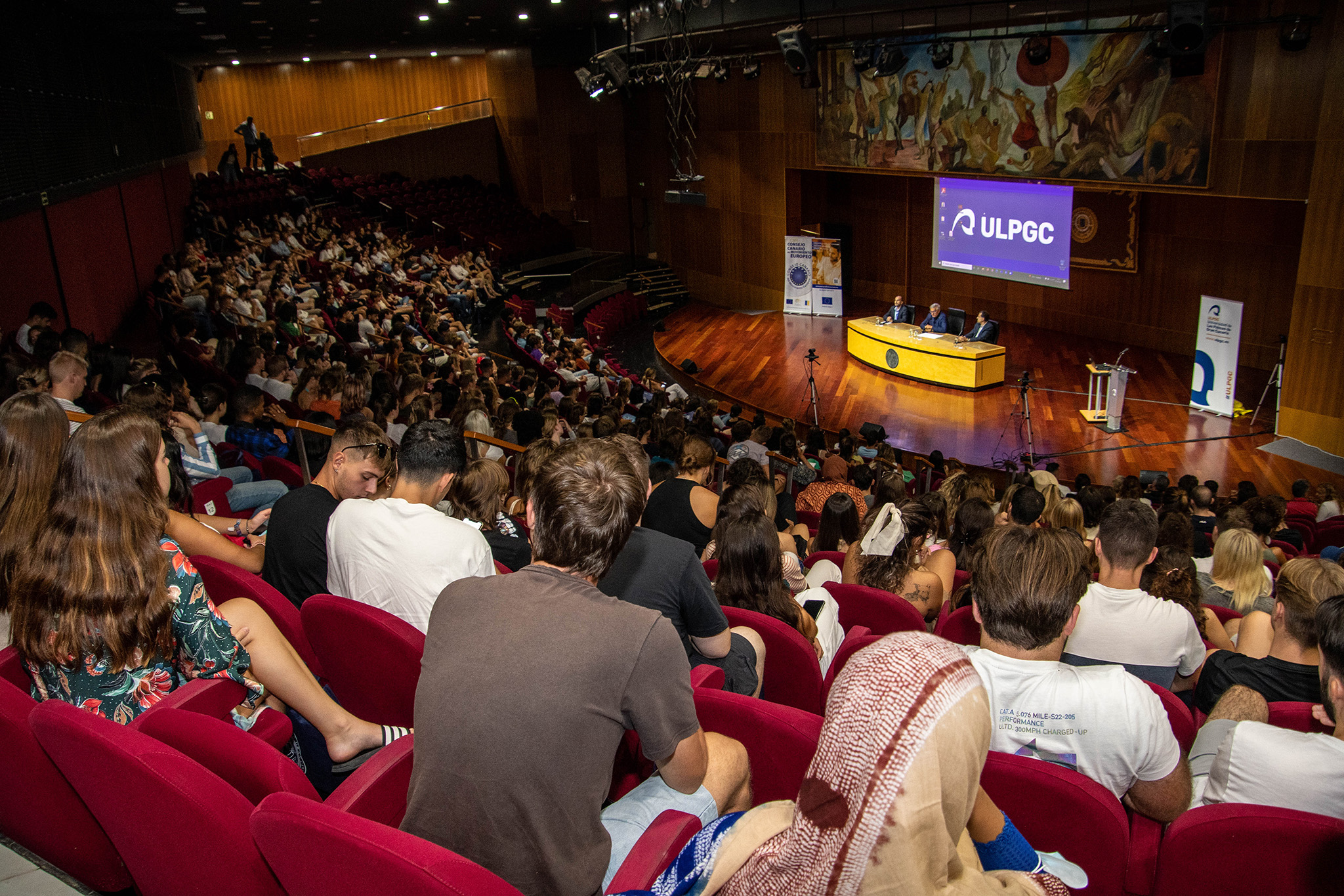 Acto de bienvenida al alumnado de movilidad del primer cuatrimestre del ...