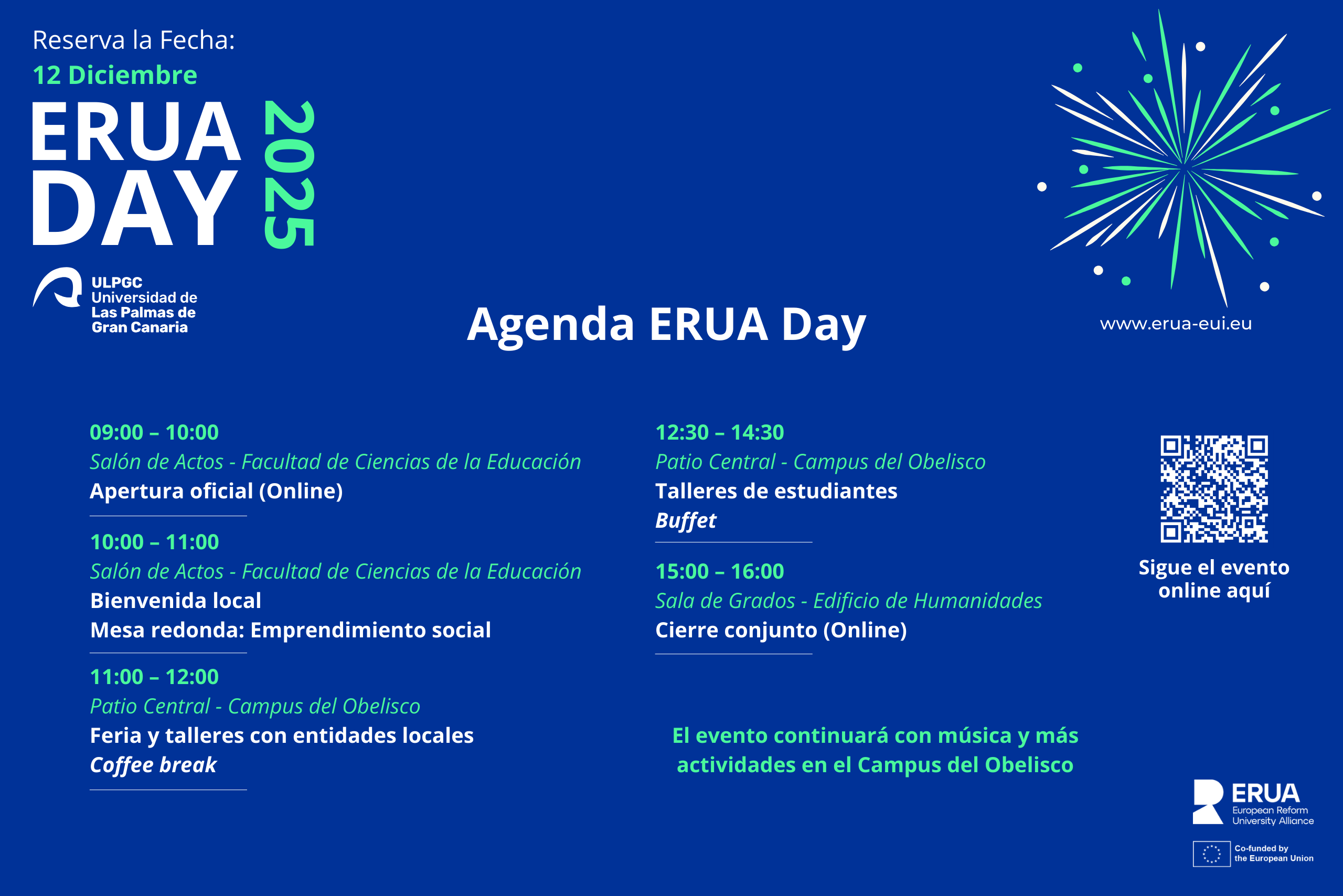 ERUA Day | ULPGC - Universidad de Las Palmas de Gran Canaria