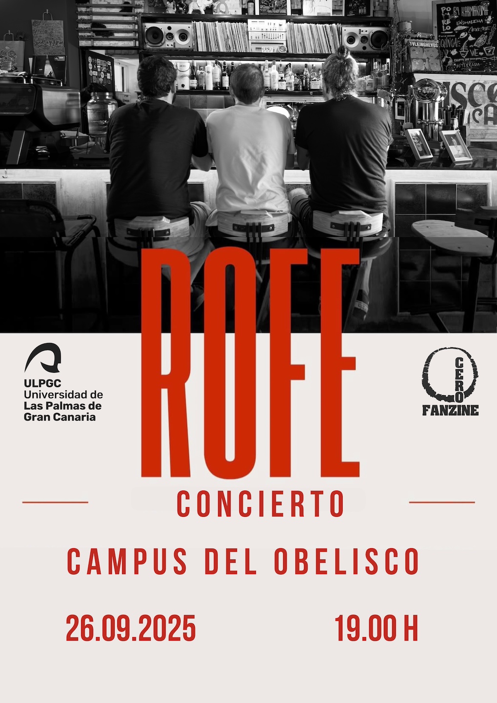 Musicampus: Concierto del grupo ROFE en el Campus del Obelisco | ULPGC ...